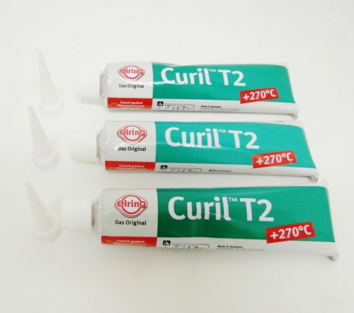 ELRING CURIL T2 sealant 3x 471,081 to +270°C permanent elastic | eBay