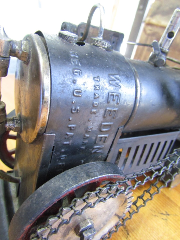 1920's Weeden #646 Toy Steam Engine Roller Tractor Locomotive with ...