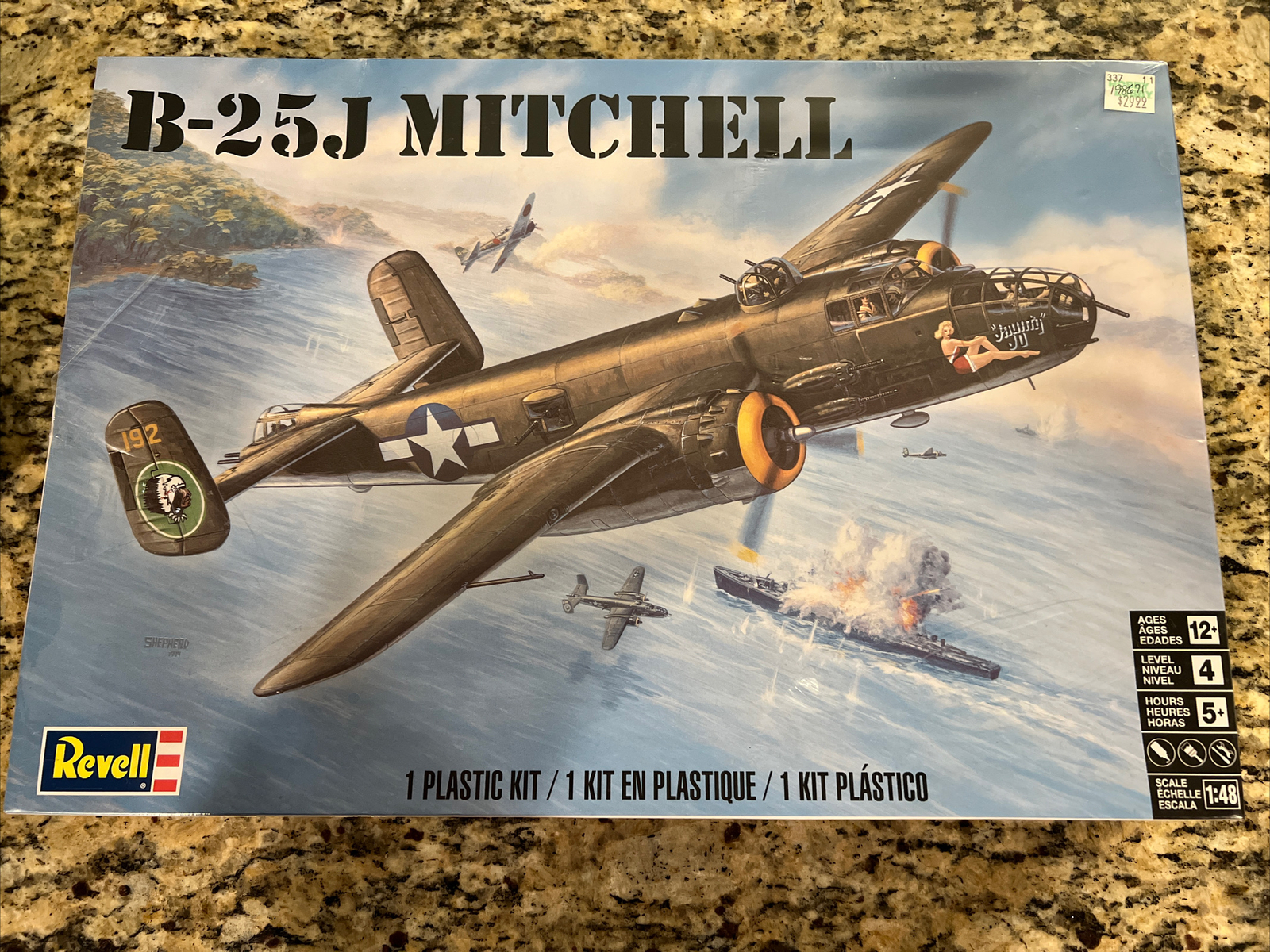 Revell - B-25J Mitchell - 1:48 Scale Plastic Model Kit 85-5512 - New ...
