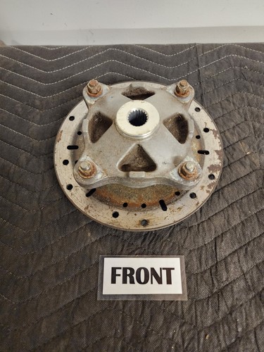 #A321 2006 SPORTSMAN 500 EFI FRONT WHEEL HUB & ROTOR OEM#5134310 LEFT ...