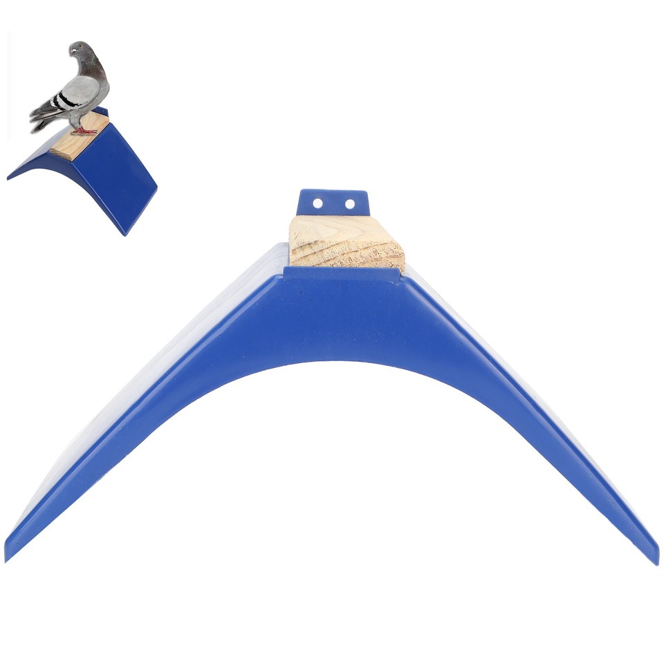Pet Pigeons Cage Rest Stand Bird Plastic Support Perches Wth Wood Block ...