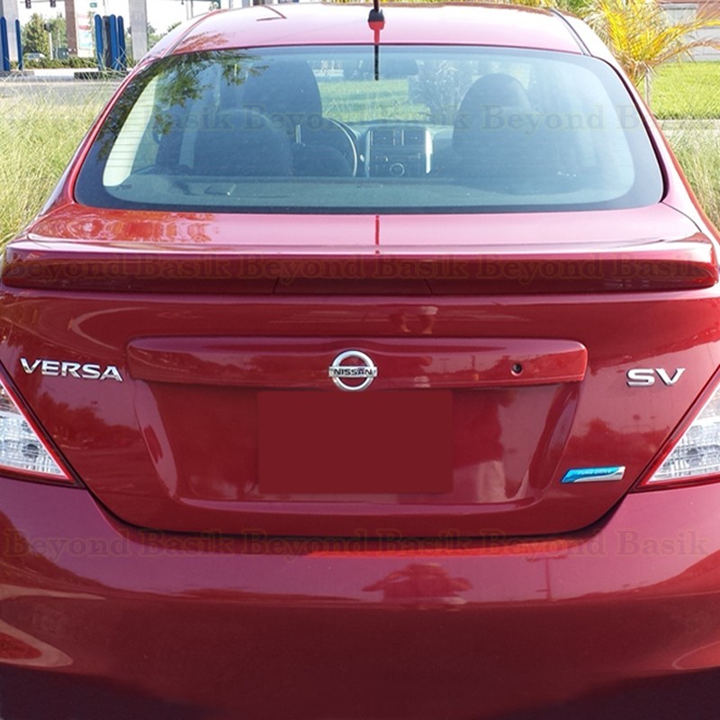 For Nissan Versa 2012-2016 2017 2018 2019 Sedan Factory Style Spoiler W ...
