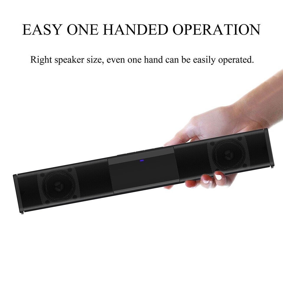 🔥 Surround Sound Bar Wireless Bluetooth Stereo Speaker Soundbar Home ...
