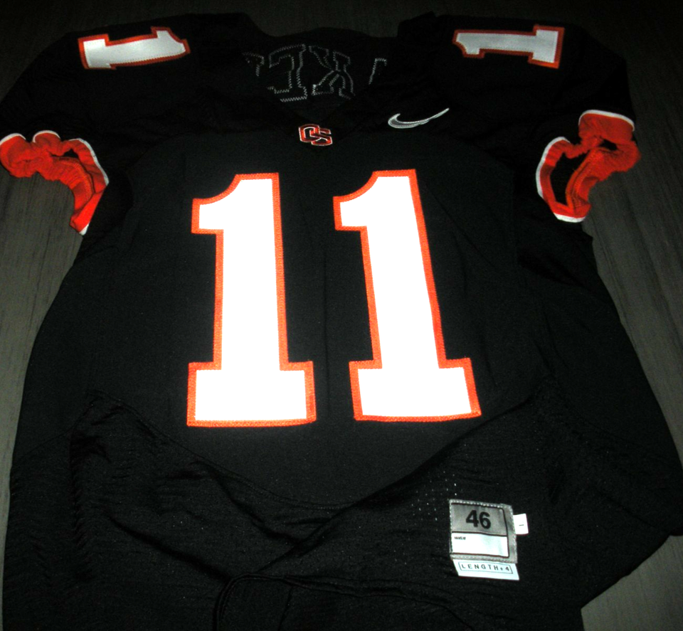 TERRY BAKER OREGON STATE BEAVERS! JSA/COA SIGNED OFFICIAL LICENSED NIKE ...