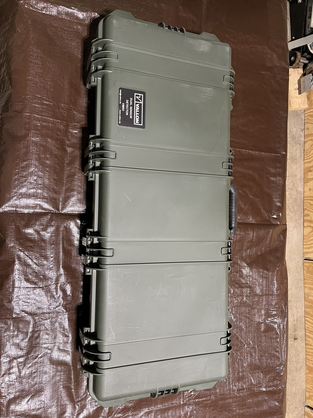 Vallon VMR2 Minehound Metal Detector case | eBay