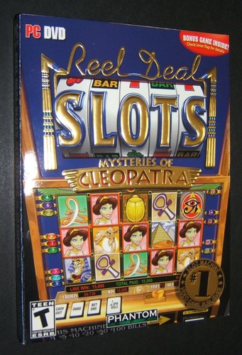 Reel Deal Slots MYSTERIES of CLEOPATRA Video Game PC & Mac | eBay