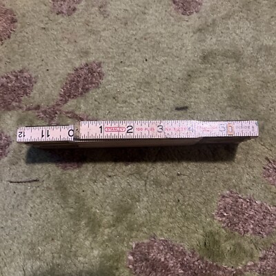 Vintage Stanley HANDYMAN No.96 Folding 6' Ruler No.339TC | eBay