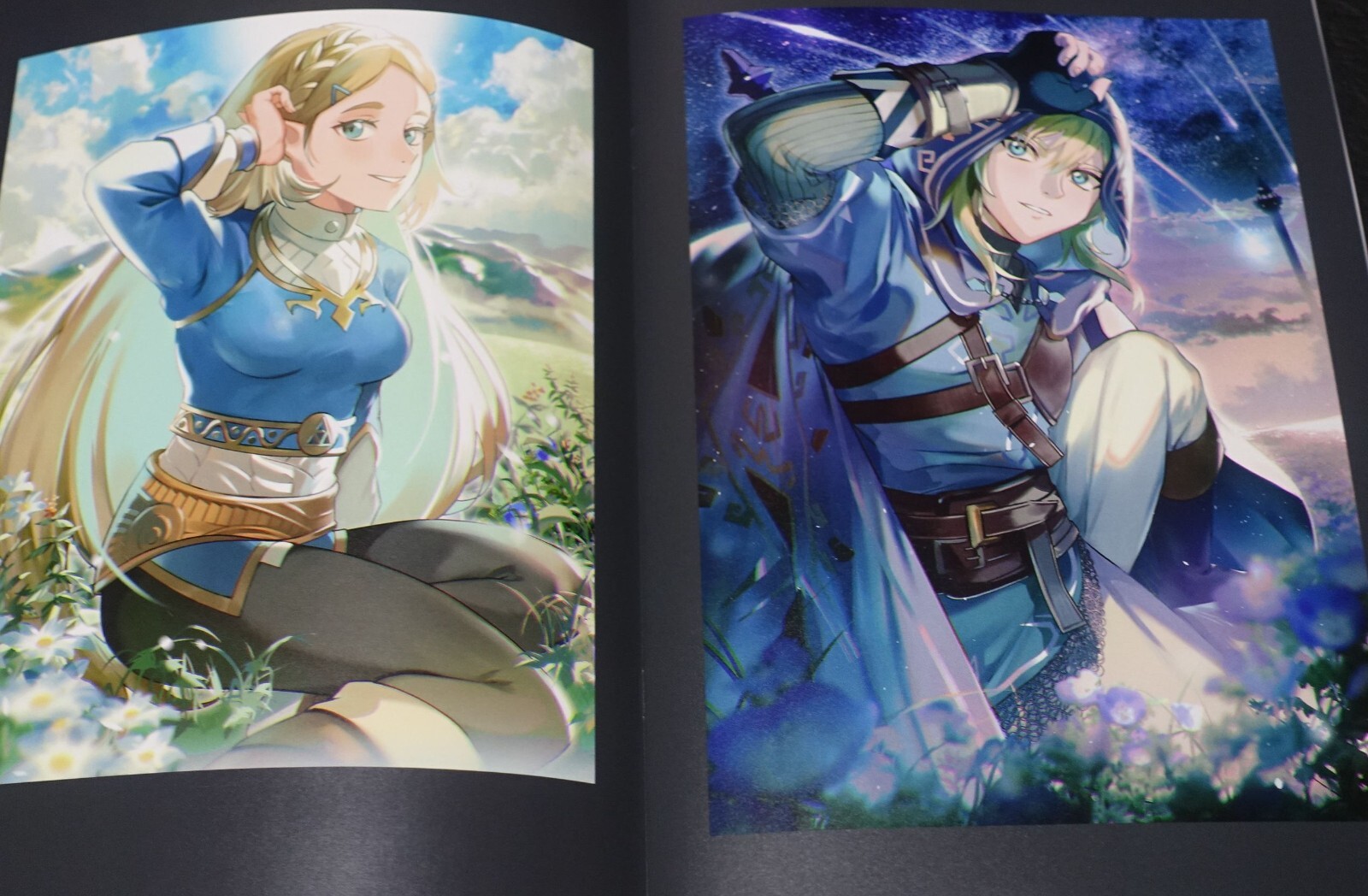 Ringo Mugicha The Legend of Zelda Color Fan Art Book I give for you 02 ...