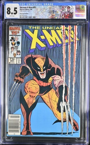The Uncanny X-Men #207 (Marvel Comics July 1986) CGC Graded 8.5 | eBay