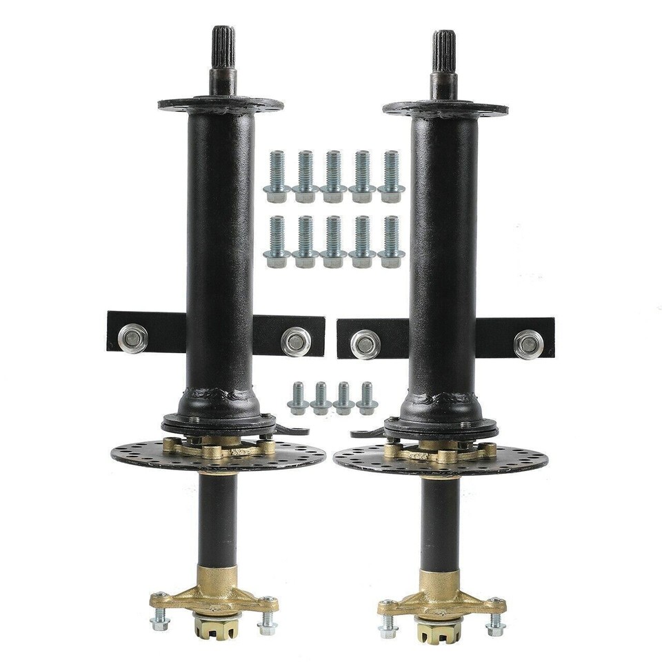 Front + Rear Axle Kit 1000W 1500W Differential Motor Tire for Mower ATV ...