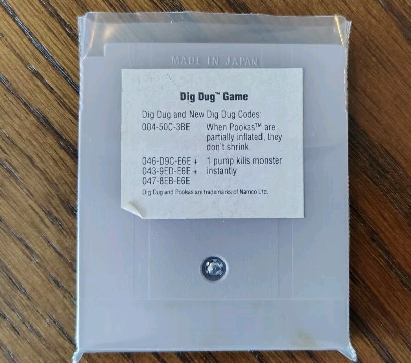 Dig Dug Nintendo Game Boy Gameboy 1992 Complete Cib NICE RARE! Namco ...