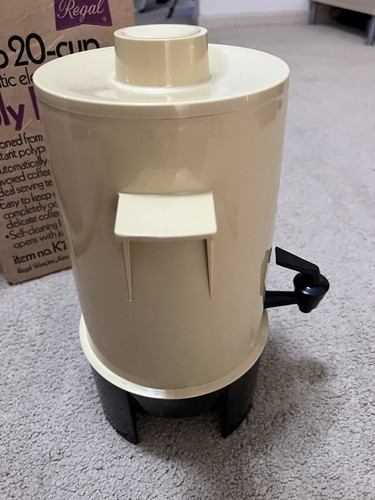 Vintage Poly Perk Regal Betty Crocker 10 - 20 Cup Coffee Maker K7420G ...