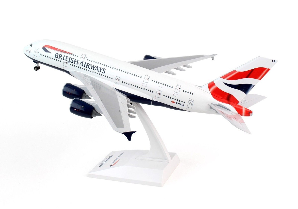 Maquette Airbus A380 800 British Airways Model Scale Airbus A380 800