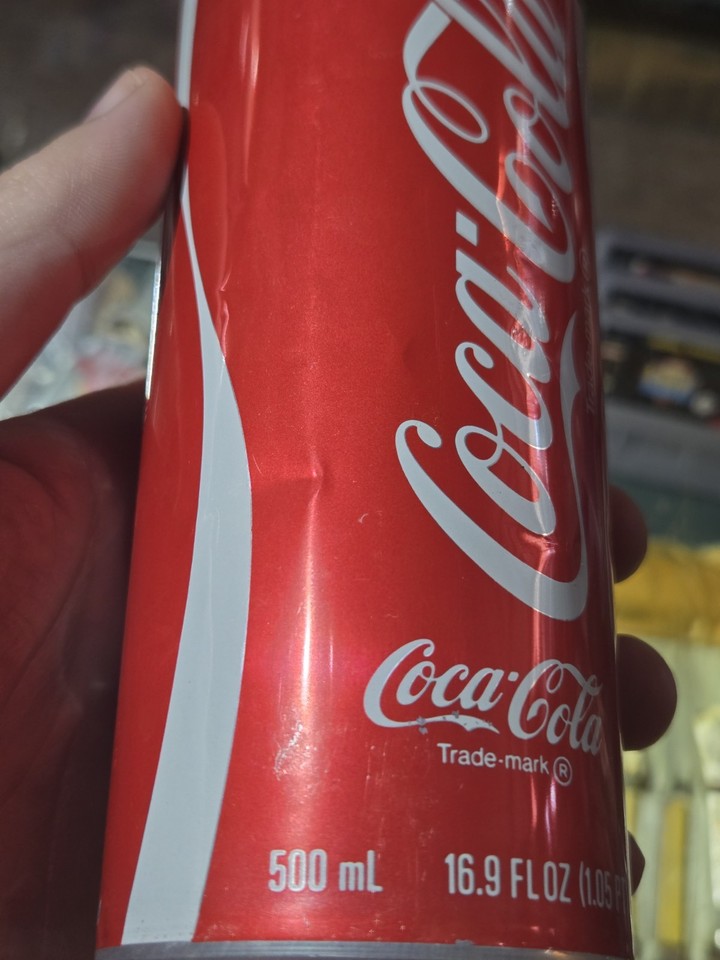 Coke Coca Cola Half Liter Clicker Can Test Run Experimental Vintage ...