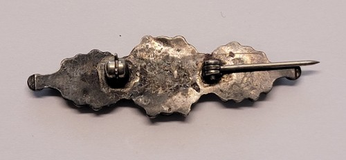 Vintage ZUNI Sterling & Turquoise Pin Brooch Needlepoint Signed | eBay