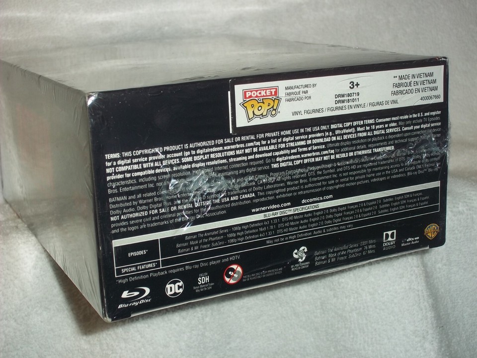 Batman Complete Animated Series Deluxe LIMITED Edition (Blu-ray, 2018 ...