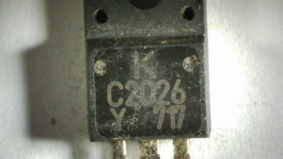 2SC2026 C2026 NPN transistor TO220FP -USED GUARANTEED- | eBay