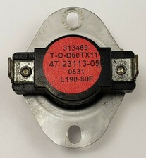 Therm-O-Disc Limit Switch 47-23113-05 L190-80F. / T-O-D60TX11 /313469 ...