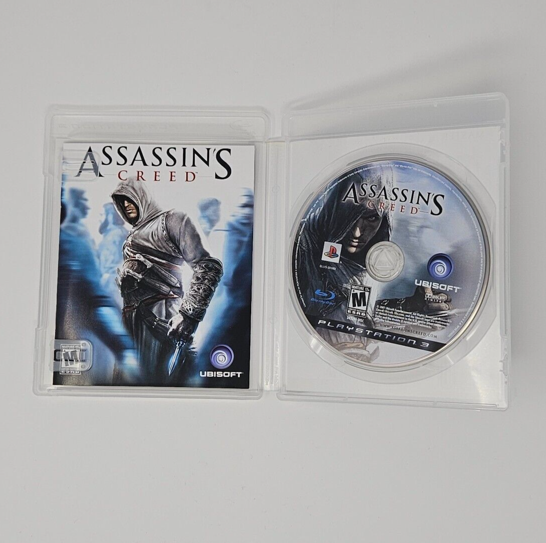 PlayStation 3 Lot: Assassin's Creed 1, 2 & 3 Complete w/ Manuals Great ...