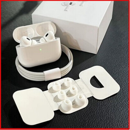 Apple Pro 2nd Generation Wireless Earbuds Earphones Headsets + Silicone ...