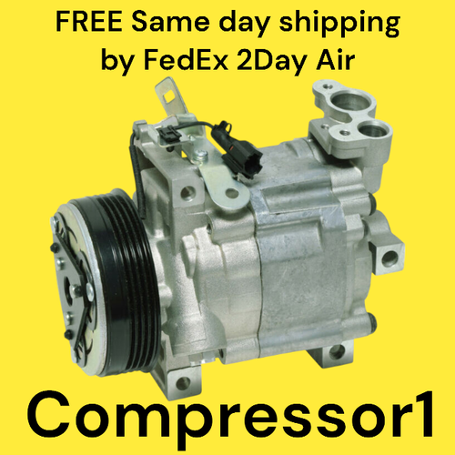 AC Compressor For 2007 2008 2009 2010 Subaru Forester Impreza 2.5L ...