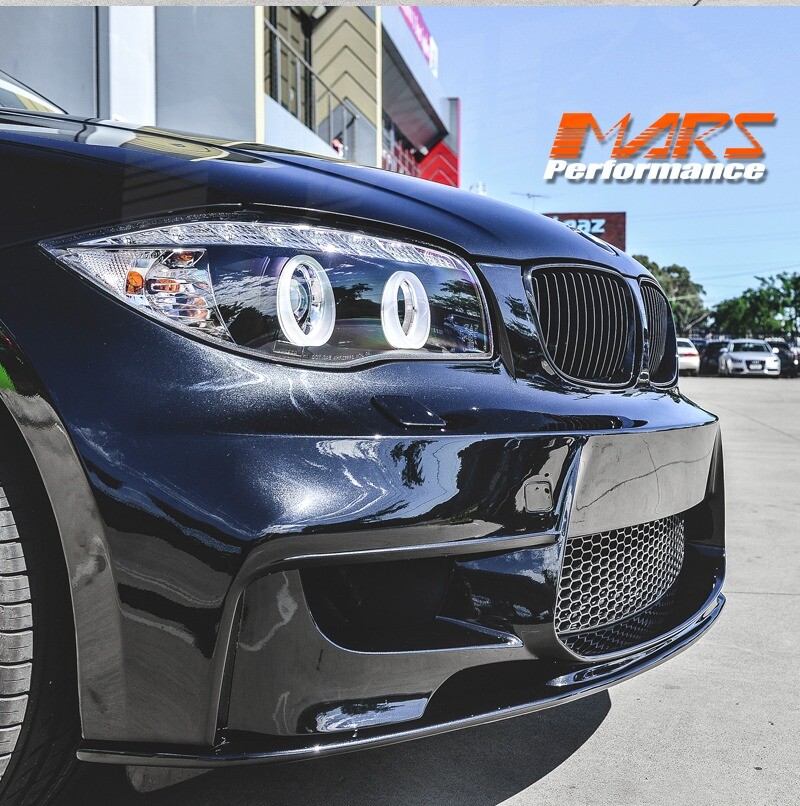 1M Style Front Bumper Bar for BMW E81 E82 E87 E88 Coupe Hatch Convertible | eBay