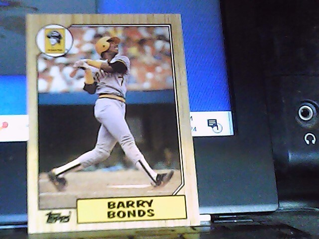 1987 Topps Barry Bonds #320 Rookie ( ERROR CARD ) MINT 🔥🔥RARE🔥🔥 | eBay