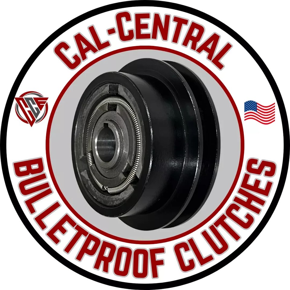 Centrifugal Clutch 1/2" V Belt Plate Compactor 1" Bore Packer Heavy ...