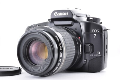 [N.M] Canon EOS 7 Elan 7 SLR 35mm AF Film Camera Body + EF 80-200mm ...