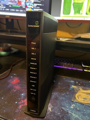 Centurylink C3000A Actiontec Wireless Router - Black | eBay
