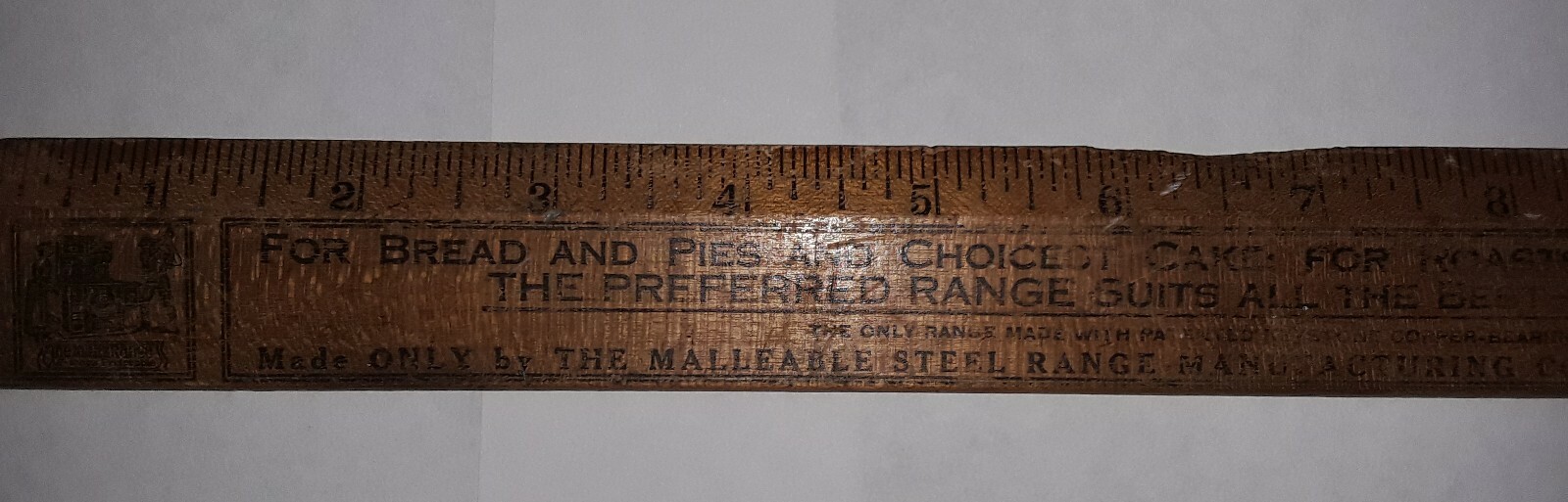 4 vintage advertising rulers Coca Cola Churngold Malleable Steel Range ...