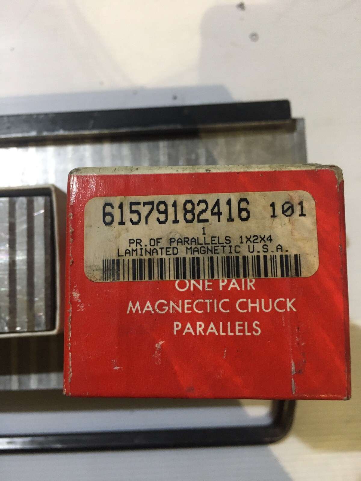 Suburban Tool MCB-510 10"x 5" Rectangular Permanent Magnetic Chuck W ...