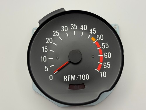 1970–78 Chevy Camaro Tachometer OEM 5000 RPM Redline | Tested ...
