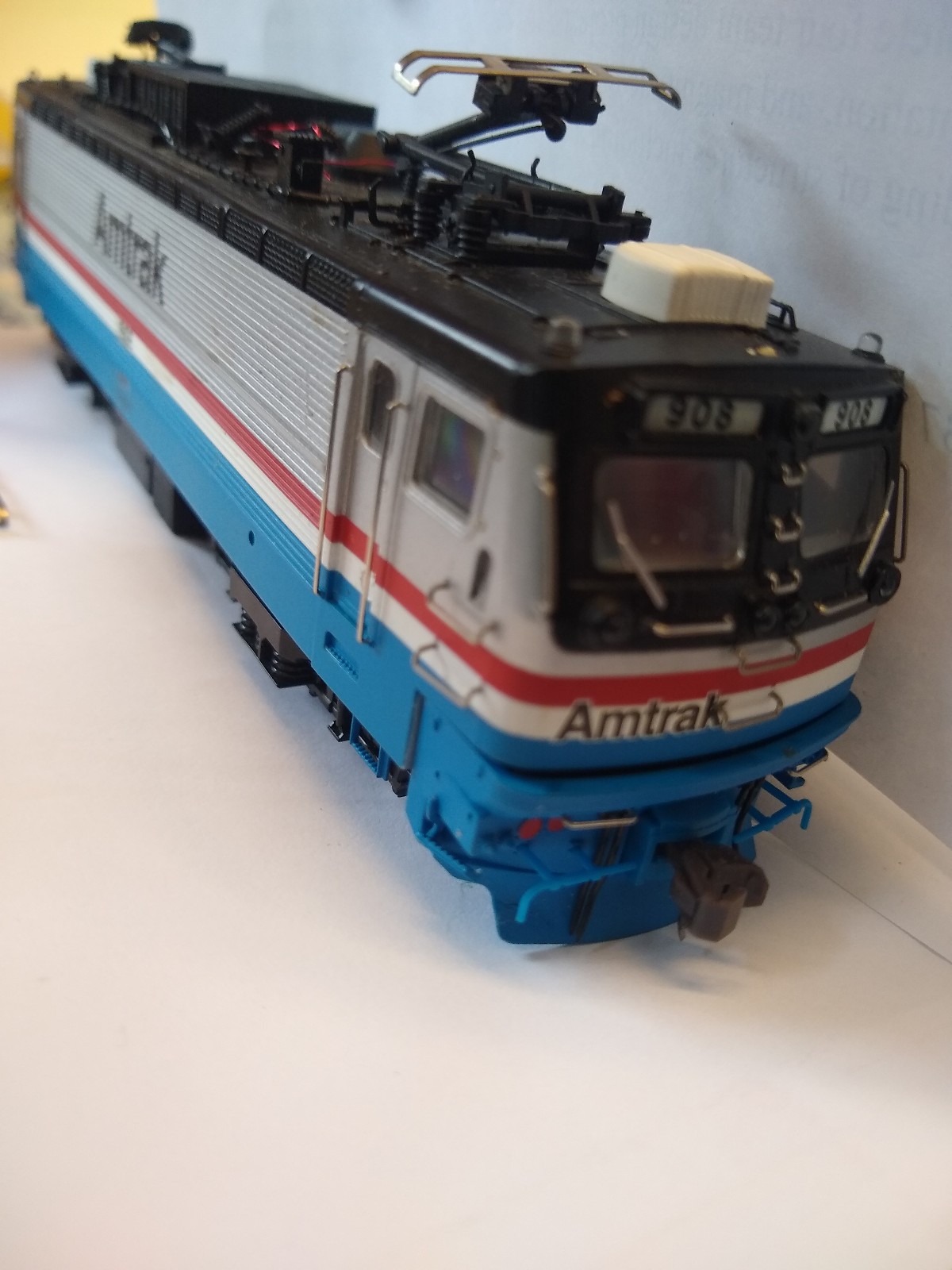 HO Atlas 8571 Amtrak phase 3 AEM-7 Electric Locomotive #908 | eBay