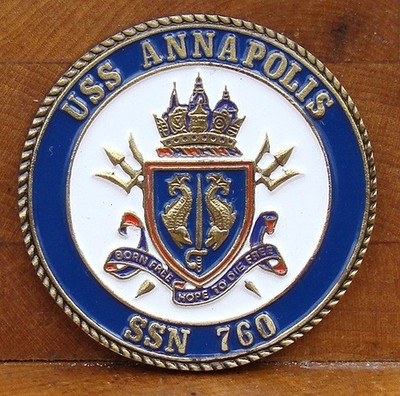 USS Annapolis (SSN-760) Submarine Challenge Coin Chief of the Boat | eBay