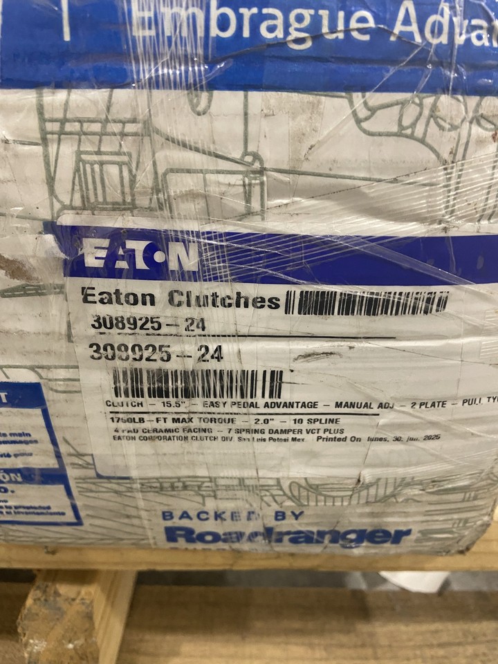 Eaton Fuller 15-1/2" Pull Type Easy Pedal Advantage Clutch Set 308925 ...