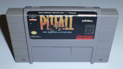 PITFALL: THE MAYAN ADVENTURE - Super Nintendo SNES (Authentic), Tested ...