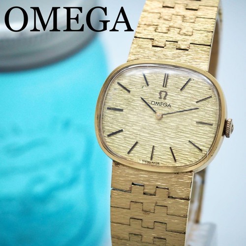 OMEGA Watch Omega Men's Square Gold Special Dial Hand-Winded OMEGA ...