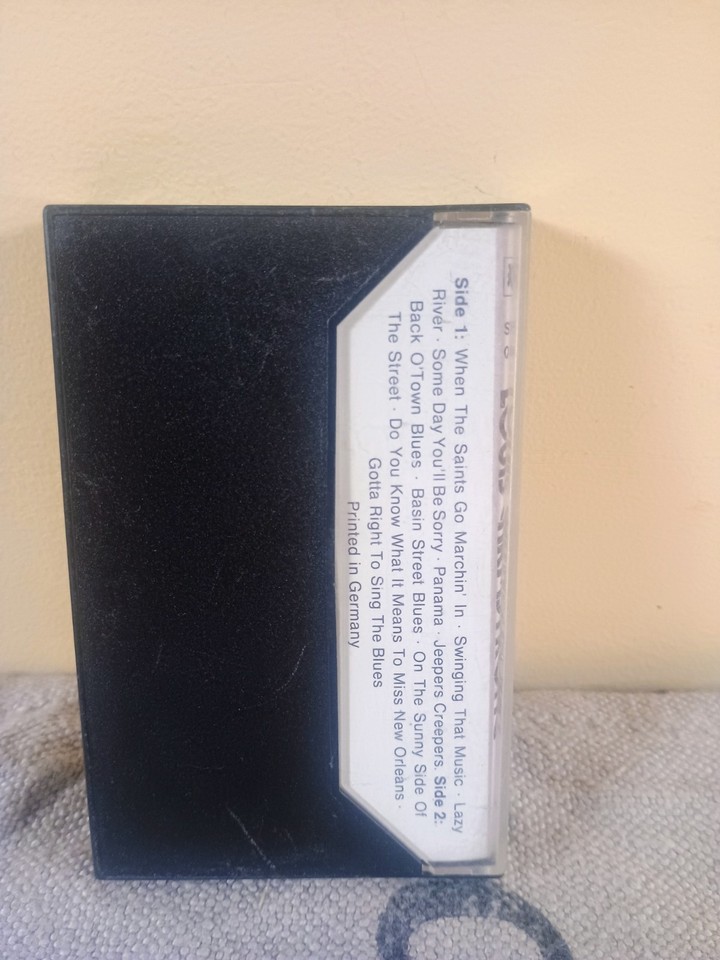 Louis Armstrong Cassette When The Saints Go Marching In Astan Germany Paper Lbl | eBay