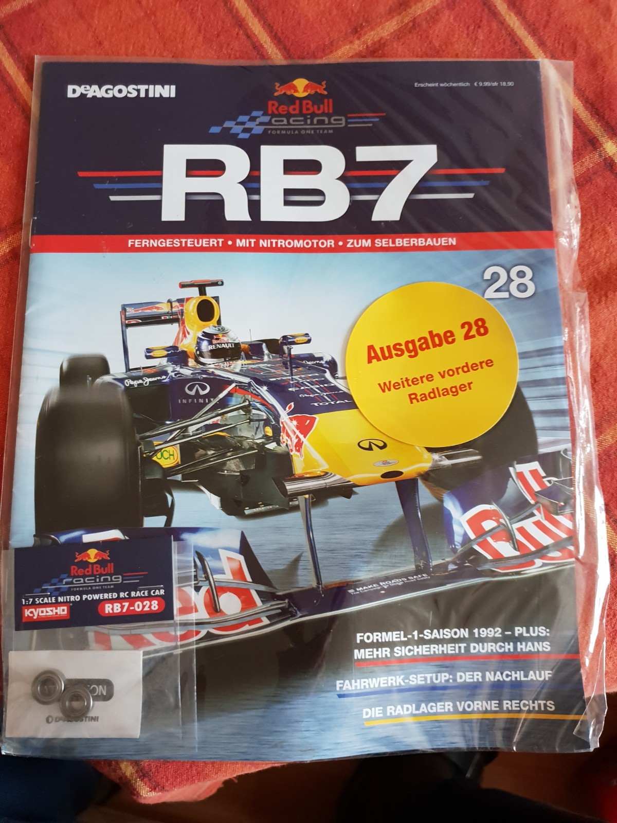 Deagostini Red Bull RB7 Ausg 6 | RC-Modellbau