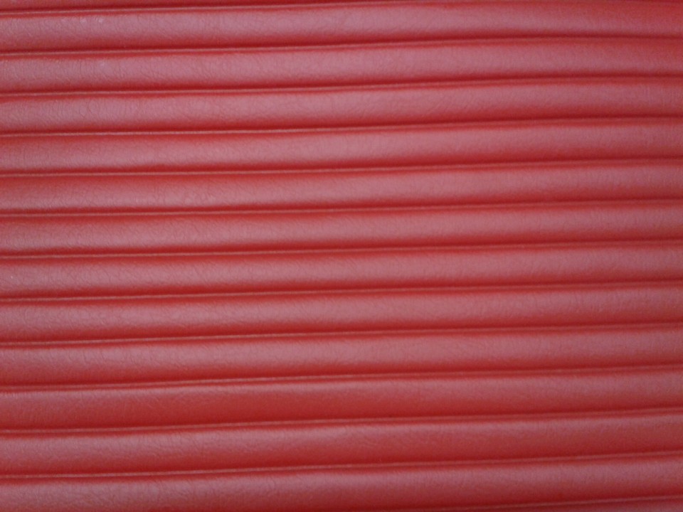 (Q117) 1960 GM/FORD/CHRYSLER Channel Quilt Vinyl NOS Upholstery Fabric ...