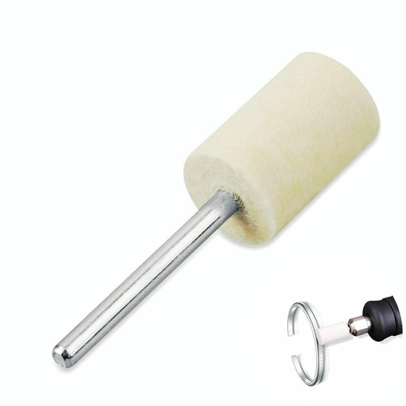 20 Pcs Wool Felt Polishing Bits Buffing Pad Rotary Tool Accessories For ...