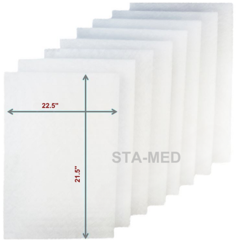 AirScreen Cimatec 1000 Replacement Filter Pads by Sta-Med - 3 Changes ...