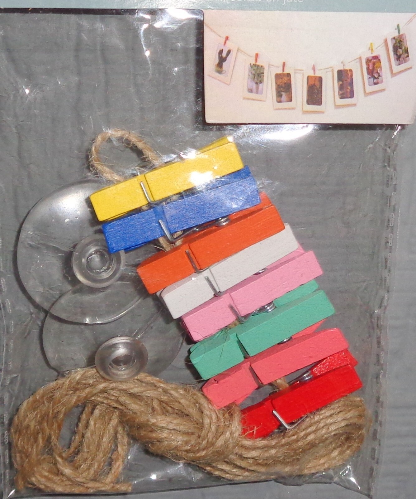 Special Moments Memories Collection Photo Hanger Line 8 Clips Suction ...