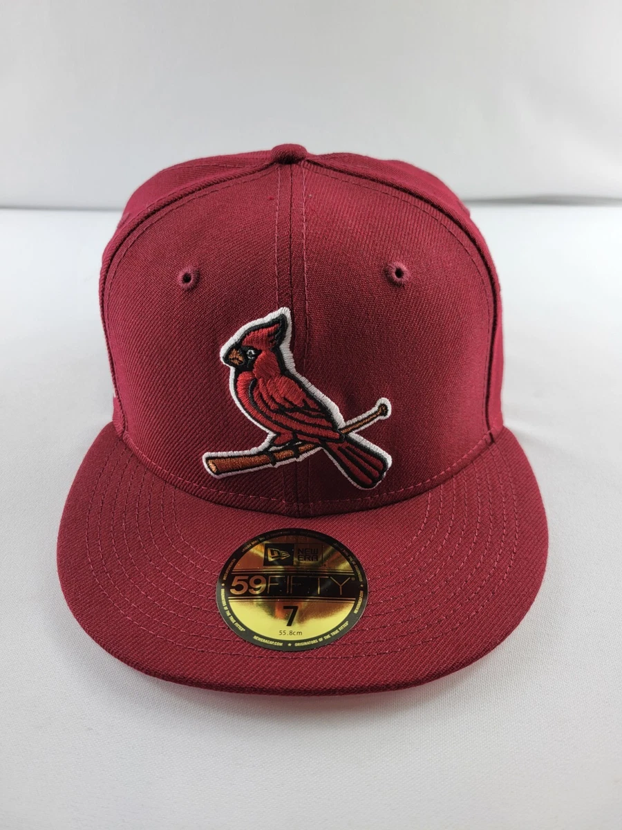 St.Louis Cardinals Busch Stadium Patch New Era 59FIFTY Fitted Hat Sz 7 ...