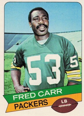 1977 TOPPS HOLSUM #8 FRED CARR GREEN BAY PACKERS | eBay