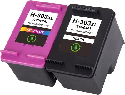 Ink For HP Envy Photo 6232 Printer 303XL Black & Colour cartridges ...