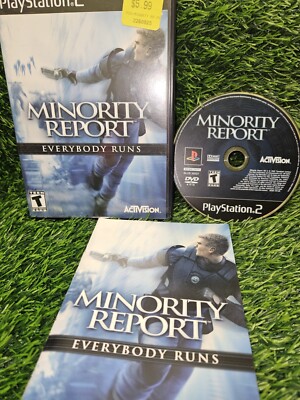 Minority Report: Everybody Runs (Sony Playstation 2, 2002) PS2 Complete ...