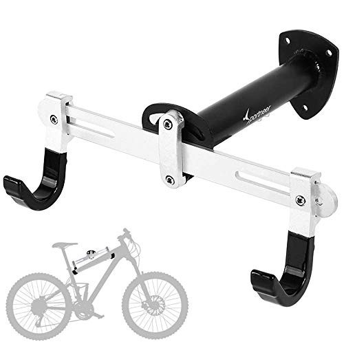 Sportneer Bicycle Wall Mount, Inner Storage Rack for Road Bike ...