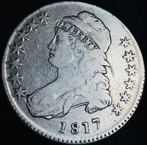 1817 Capped Bust Half Dollar 50C Ungraded 90% Silver US Coin CC27274 | eBay